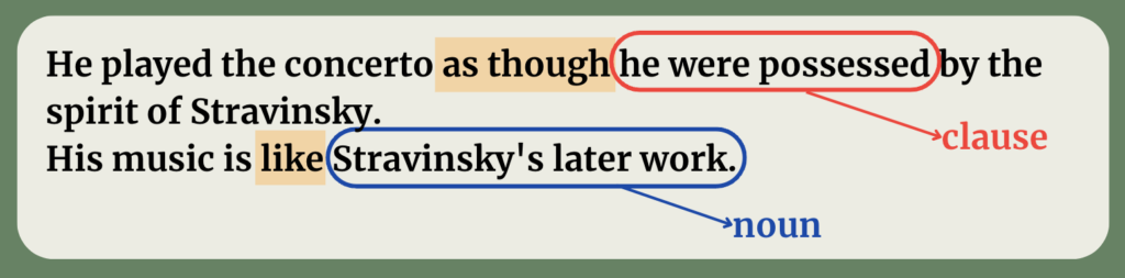 Are “Like” and “As” Interchangeable? It’s Complicated. – Strictly Speaking